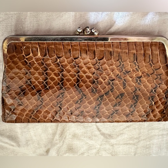 Bags | Cobra Skin Wallet | Poshmark